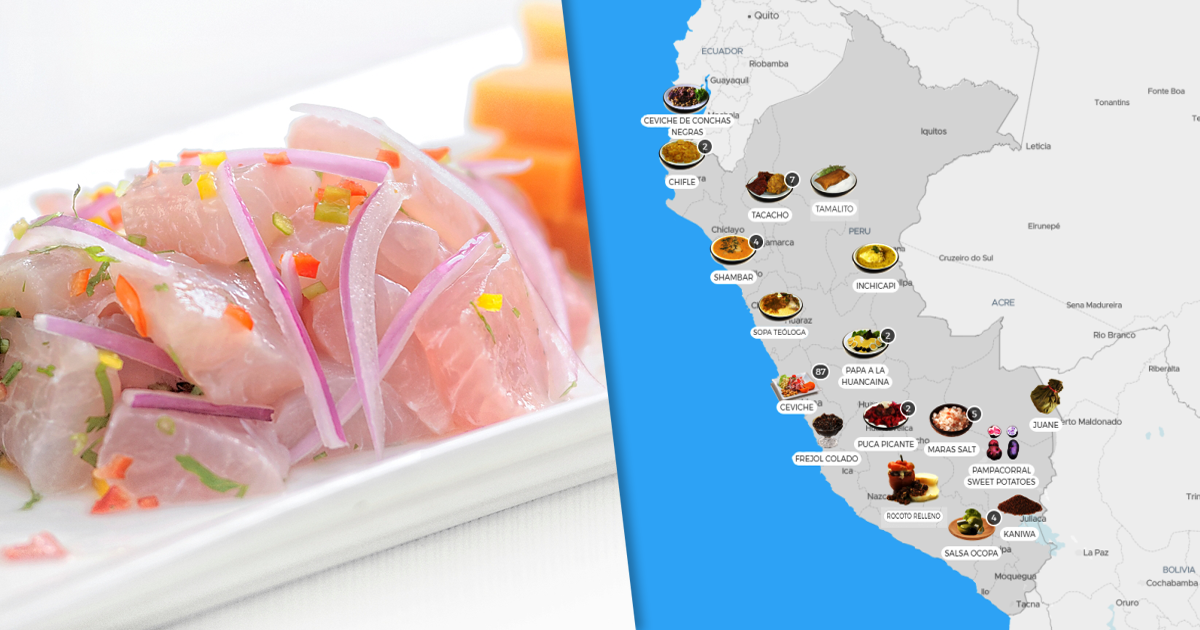 Peruvian Food Map | Local Food in Peru | TasteAtlas